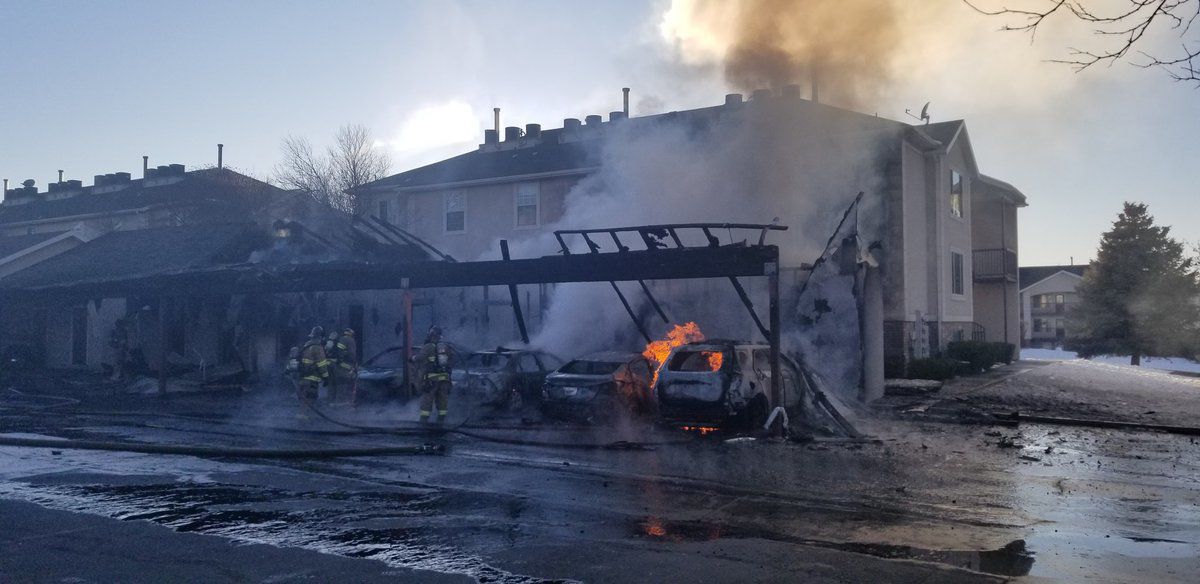 Fire in Orem destroys cars, storage units | News, Sports, Jobs - Daily ...